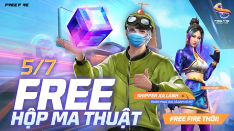 Bước vào vũ trụ Squid Game của Netflix trong Garena Free Fire từ ngày 18.7