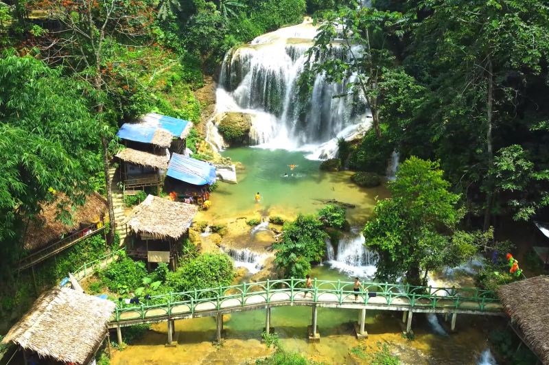Từ thác Mu qua Bãi Bùi - hành trình giữa đại ngàn kỳ vĩ