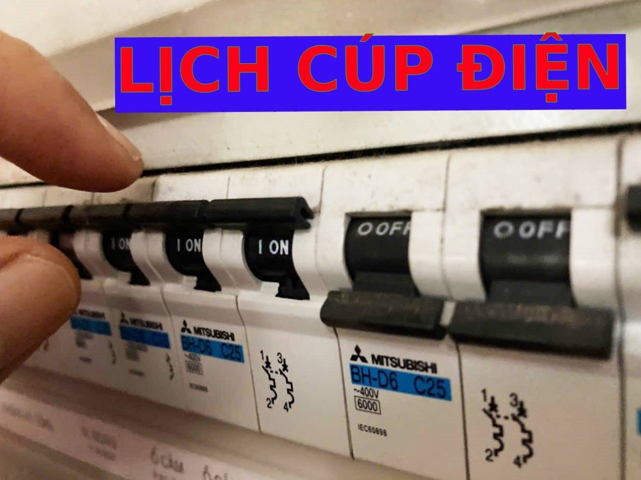 Lịch cúp điện các phường, xã ở Tây Ninh ngày 14.9