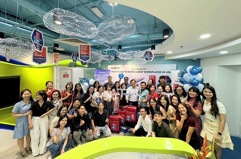 Syngenta Vietnam was honored as Asia's Best Workplace in 2025