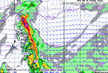 Forecast of low pressure combined with extremely strong cold air coming ...
