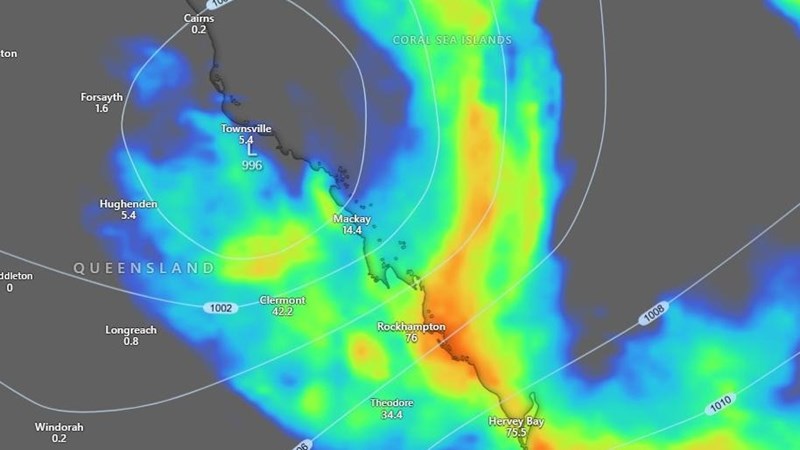 Typhoon Koji officially makes landfall, heavy rain and floods