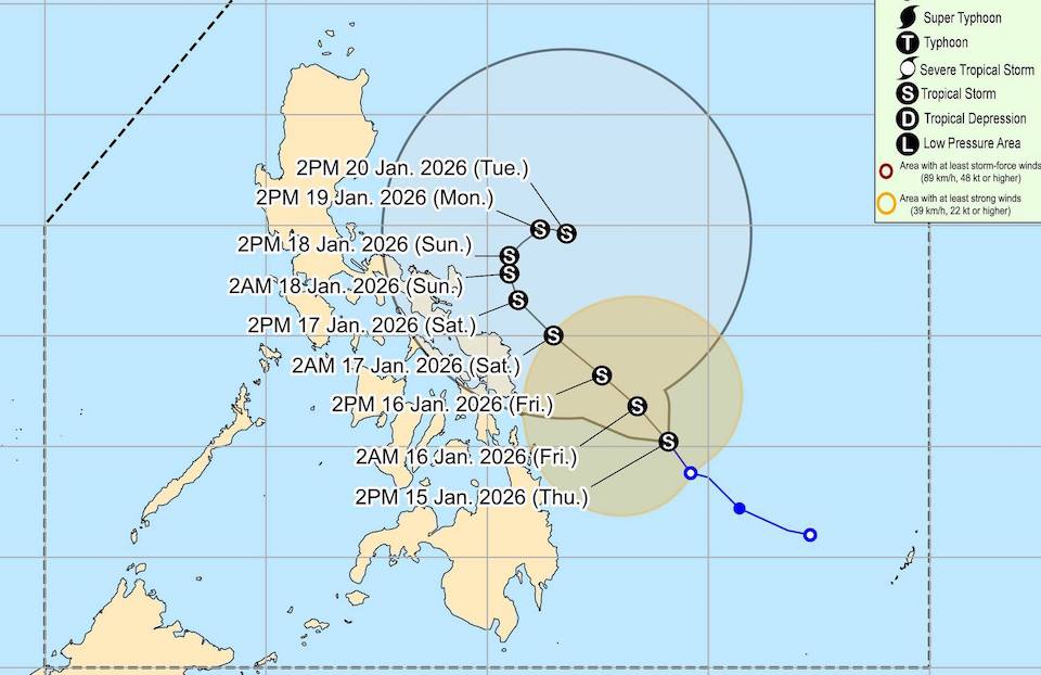 6 areas affected by tropical depression about to become a storm near ...