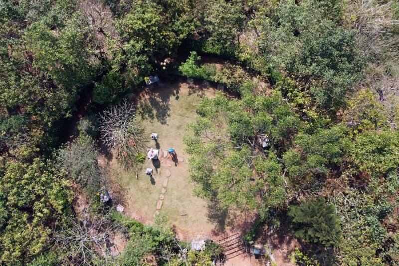 Ready to welcome guests back to the sacred temple area in Thanh Hoa