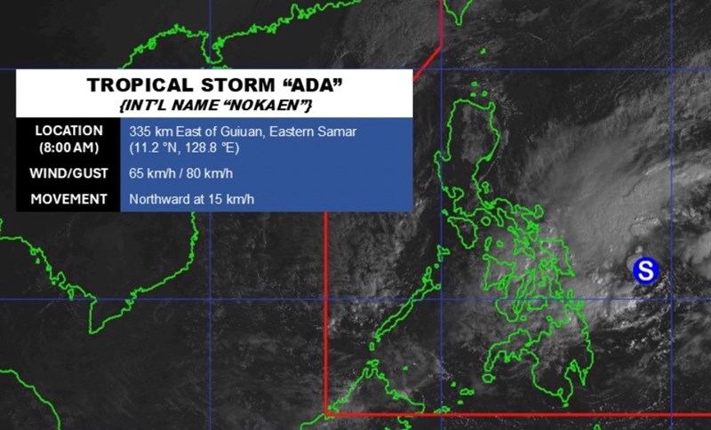 Typhoon Nokaen changes direction, what is the impact on Vietnam's weather?