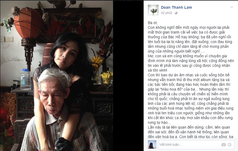 Ca sĩ Thanh Lam: “Tự do à? Tự do muôn năm thôi!”